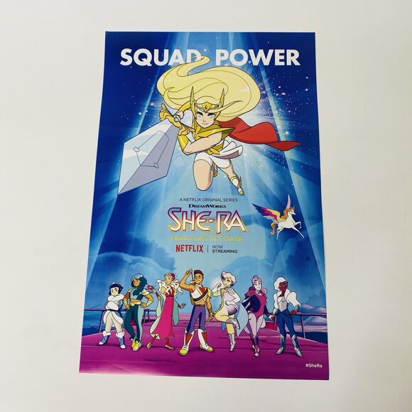 Wall Decor | Shera Princesses Of Power Squad Poster 11x17 Netflix ...